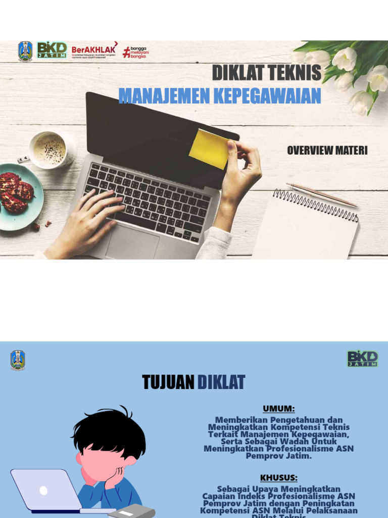 Overview Materi Diklat Manajemen ASN | PDF