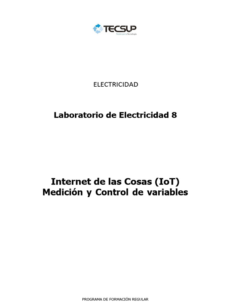 CBA Lab 7 - Medición y Control de Variables 2019-I | PDF | Relé | Sensor