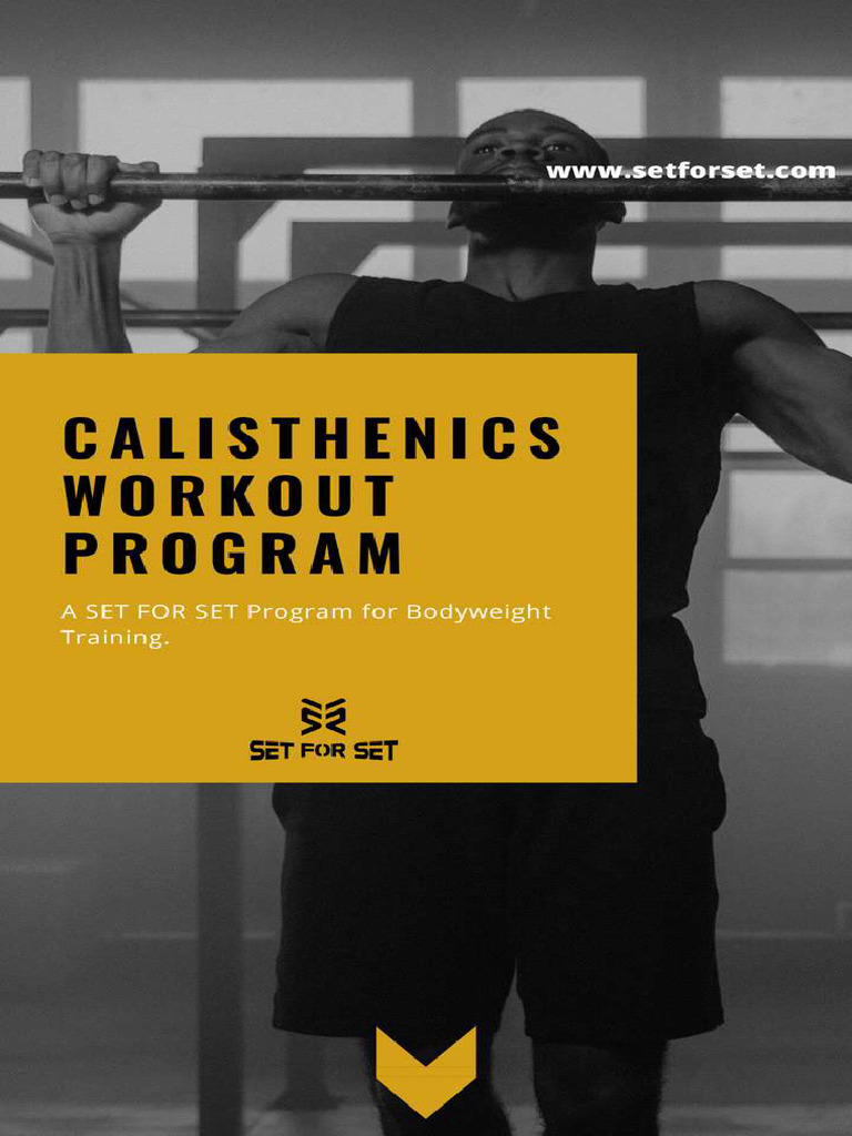SFS Calisthenics Workout Program-2 | PDF | Human Anatomy | Weight