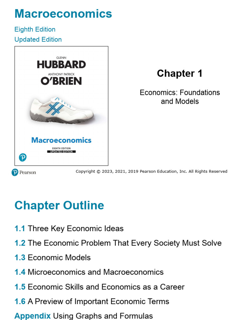 Hubbard Macro8.1e PPT Ch01 Accessible | PDF | Economics | Demand