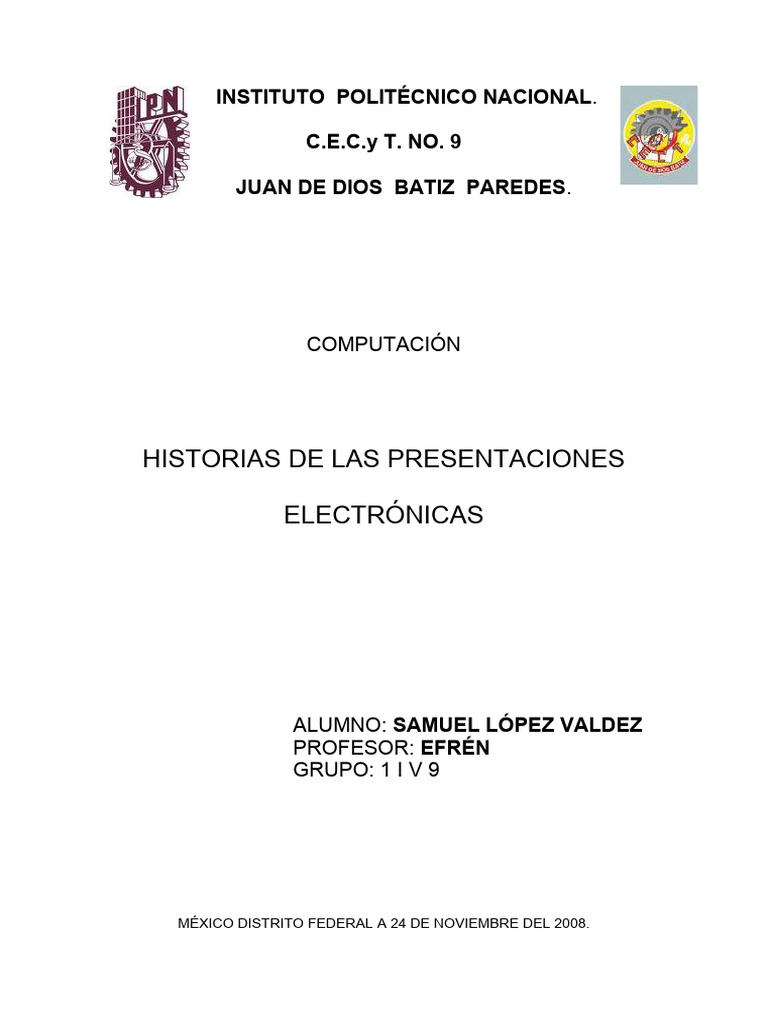 Historia de Power Point | PDF | Microsoft PowerPoint