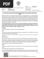 PET Scan Report Format Example Sample Template Drlogy Lab Report | PDF ...