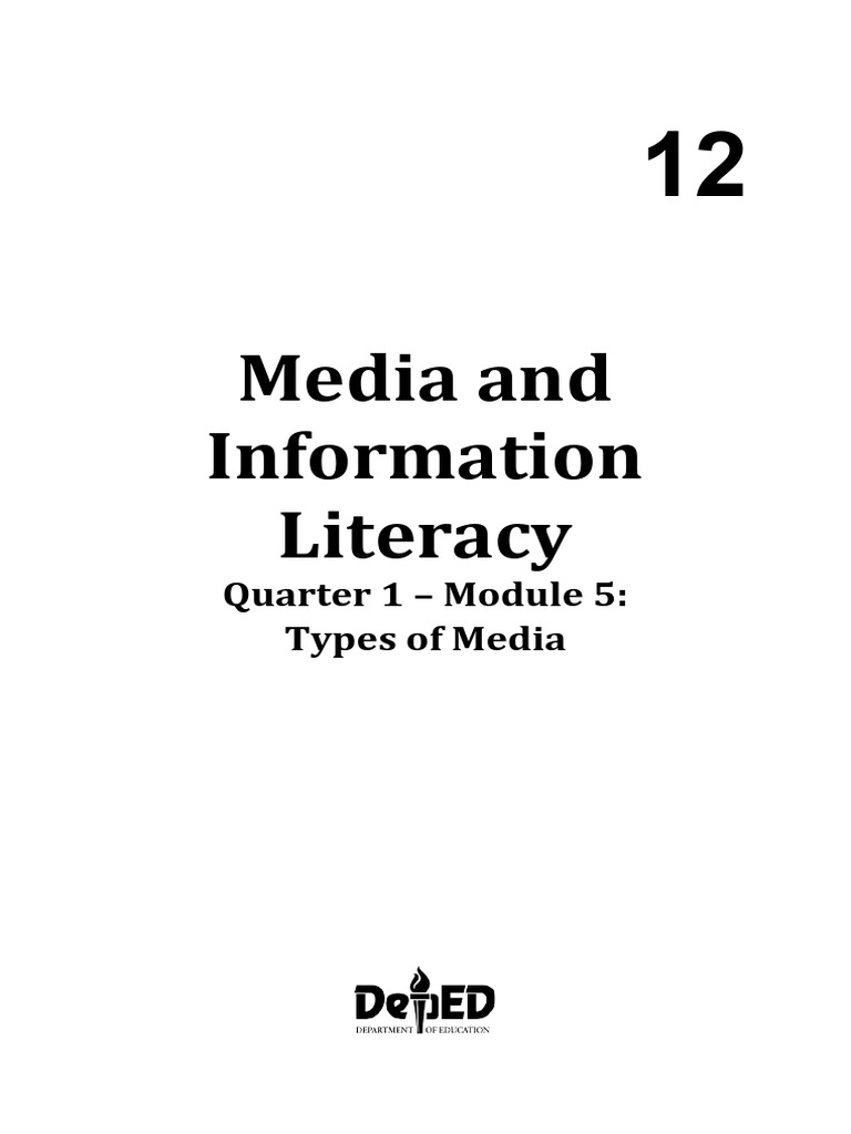 Mil q1 Module5 | PDF | Mass Media | Technological Convergence