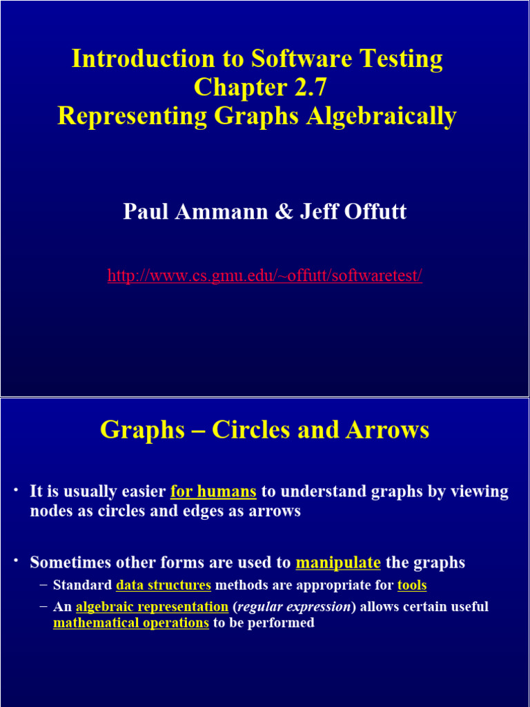 Ch2 7 Graphalg | PDF | Control Flow | Exponentiation
