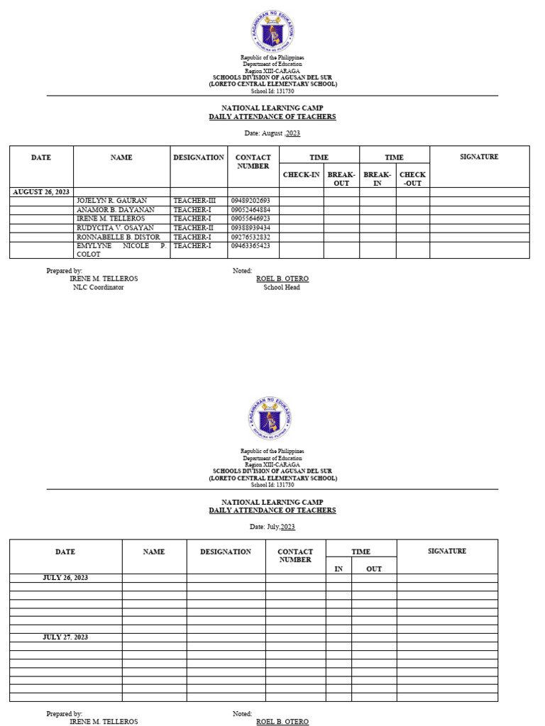 BE Form 4 | Download Free PDF | Philippines | Government