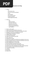 Front Office Daily Task | PDF