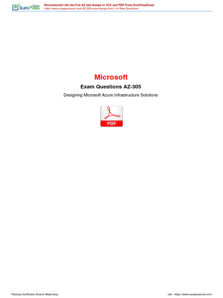 Microsoft - Ucertify.az 305.study - Guide.2023 Aug 12.by - Dempsey.175q ...