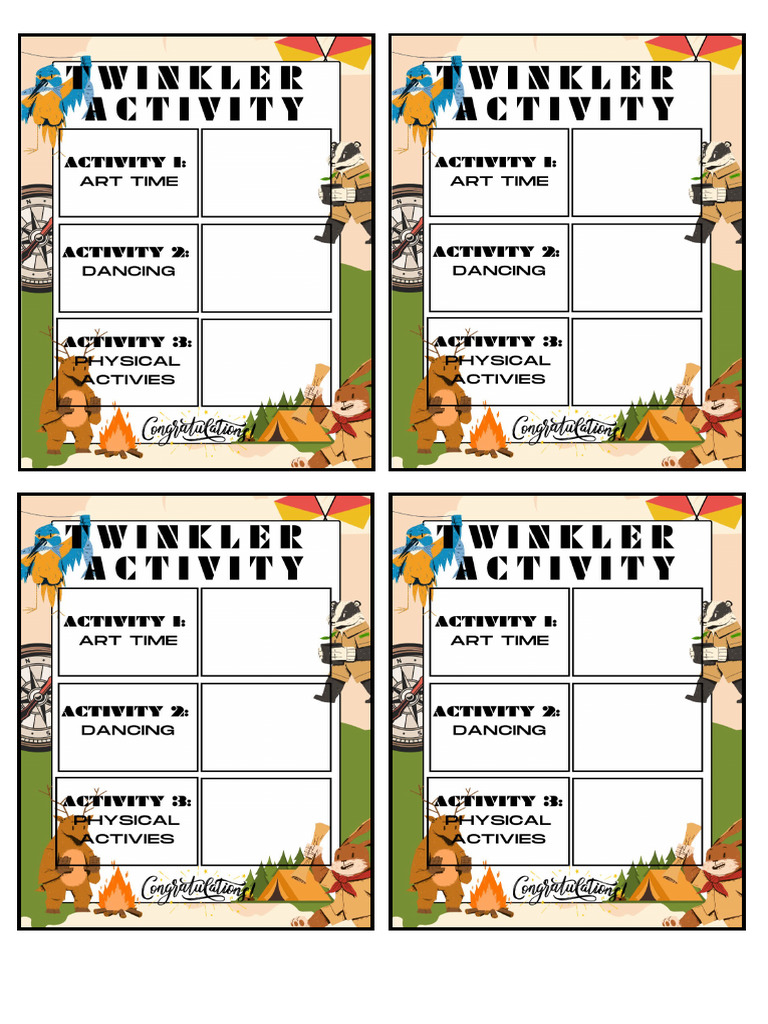 Activity Sheet-Scouting | PDF