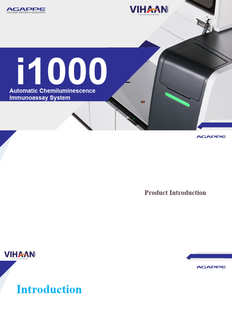 Maccura I1000 Manual | PDF | Radio Frequency Identification | Immunoassay