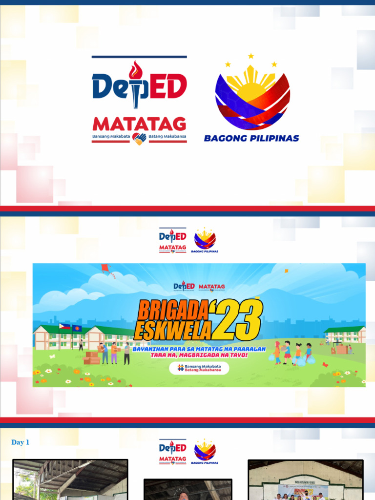 Brigada Eskwela 2023 | PDF | Wellness