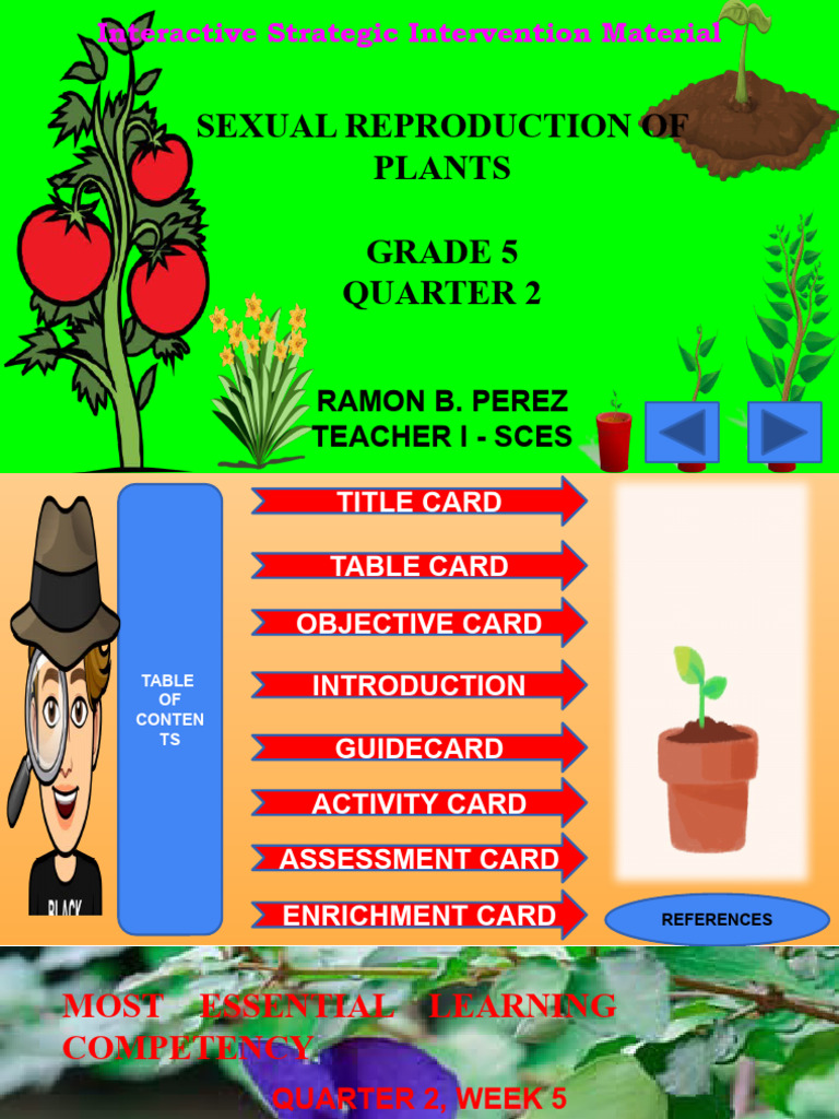 Sexual Reproduction of Plants | PDF | Flowers | Pollination