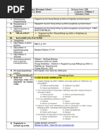 Cot - DLP - Filipino 4 2ND Quarter | PDF