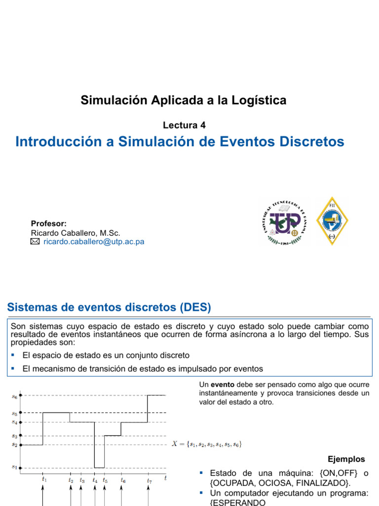 Simulación de Eventos Discretos | PDF | Aleatoriedad | Variable aleatoria