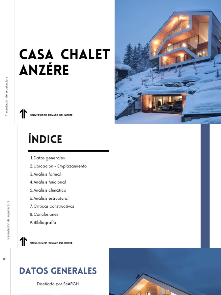 Casa Chalet Anz | PDF | Chimenea | Ventana