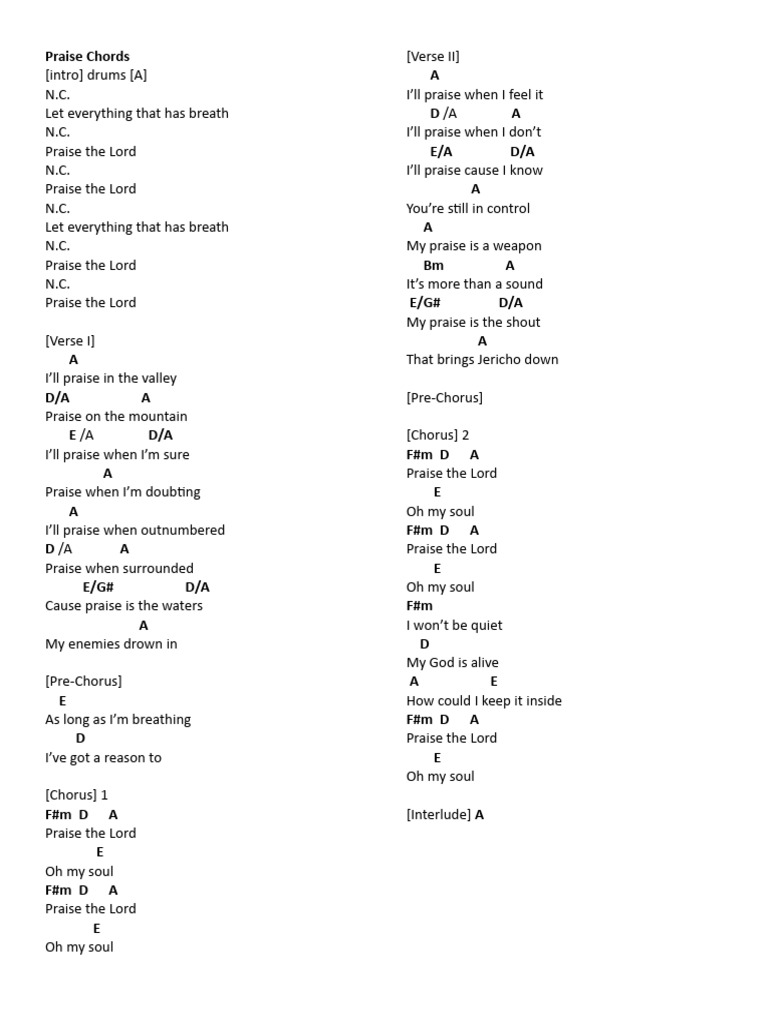 Praise by Elevation Worship | PDF | Song Structure | Songs