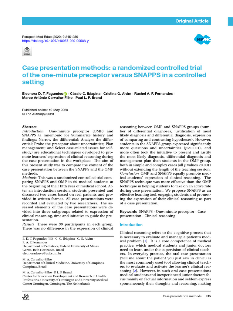 Metodo Snapps | PDF | Cognition | Methodology