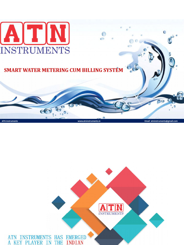 Smart Water Metering Solutions | PDF | Payments | Flow Measurement