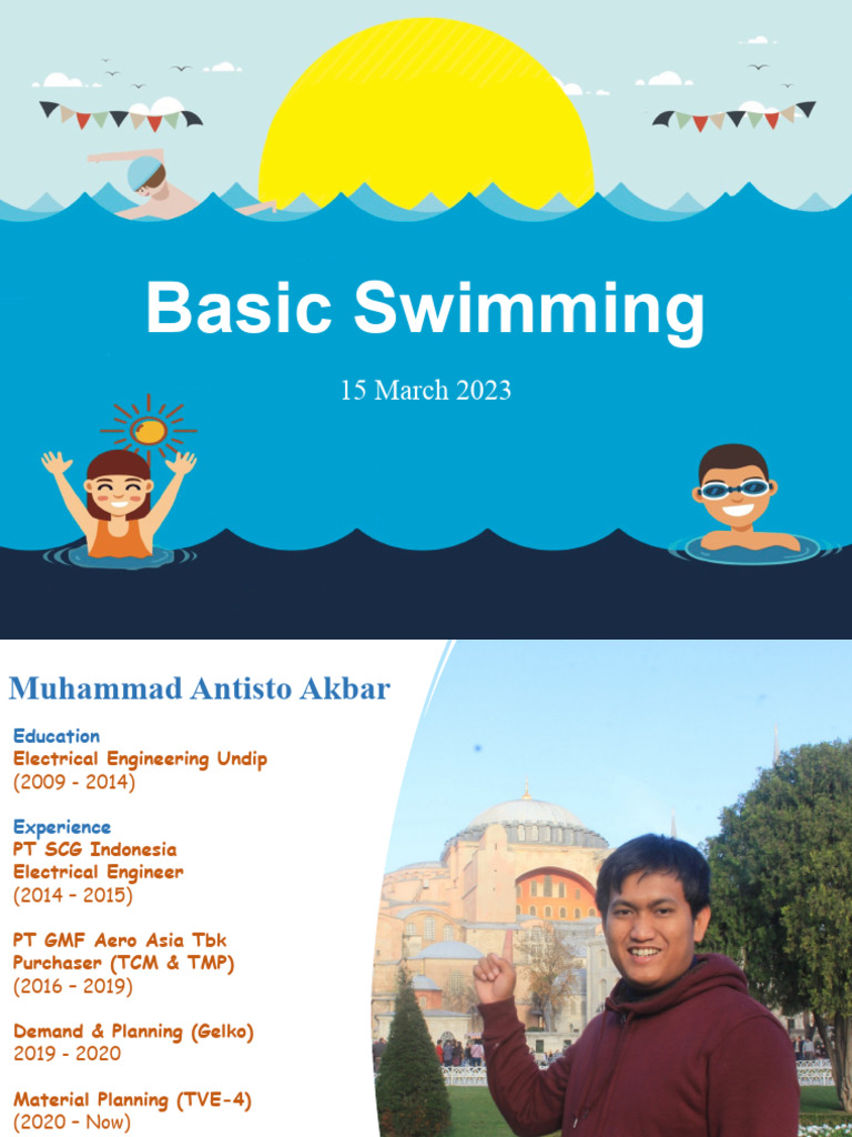 Muhammad Antisto Akbar - Basic Swimming | PDF | Games Of Physical Skill | Swimming