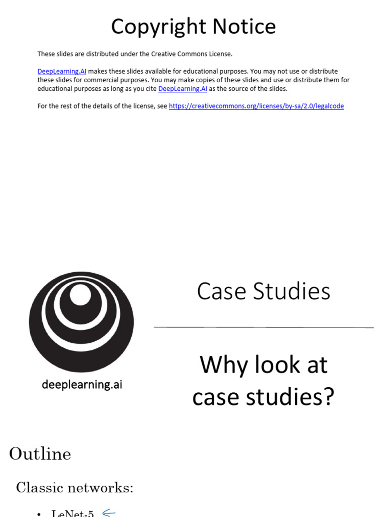 Deeplearning Ai Deeplearning Ai Pdf Algorithms Artificial