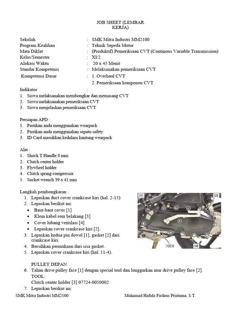 Pemeriksaan CVT | PDF