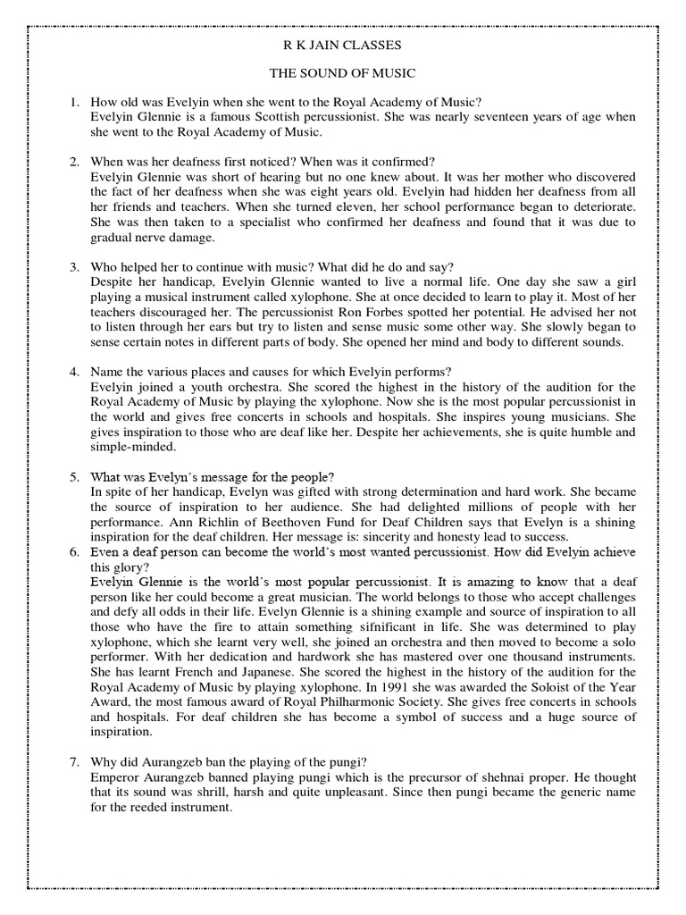 The Sound of Music | PDF