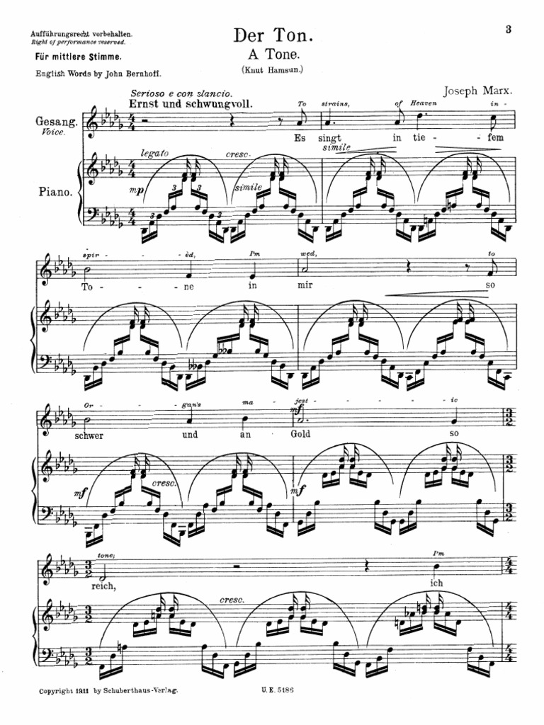 Der Ton - J.Marx | PDF