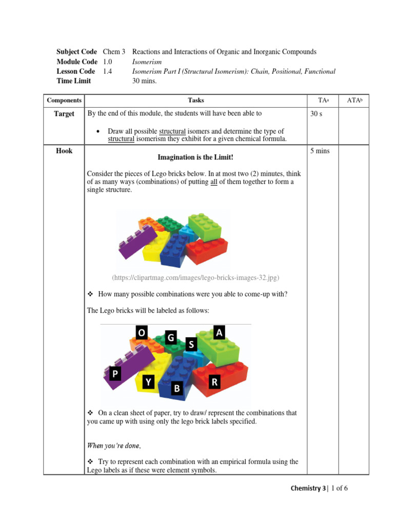 Organic Chemistry Isomerism Guide | PDF | Isomer | Functional Group