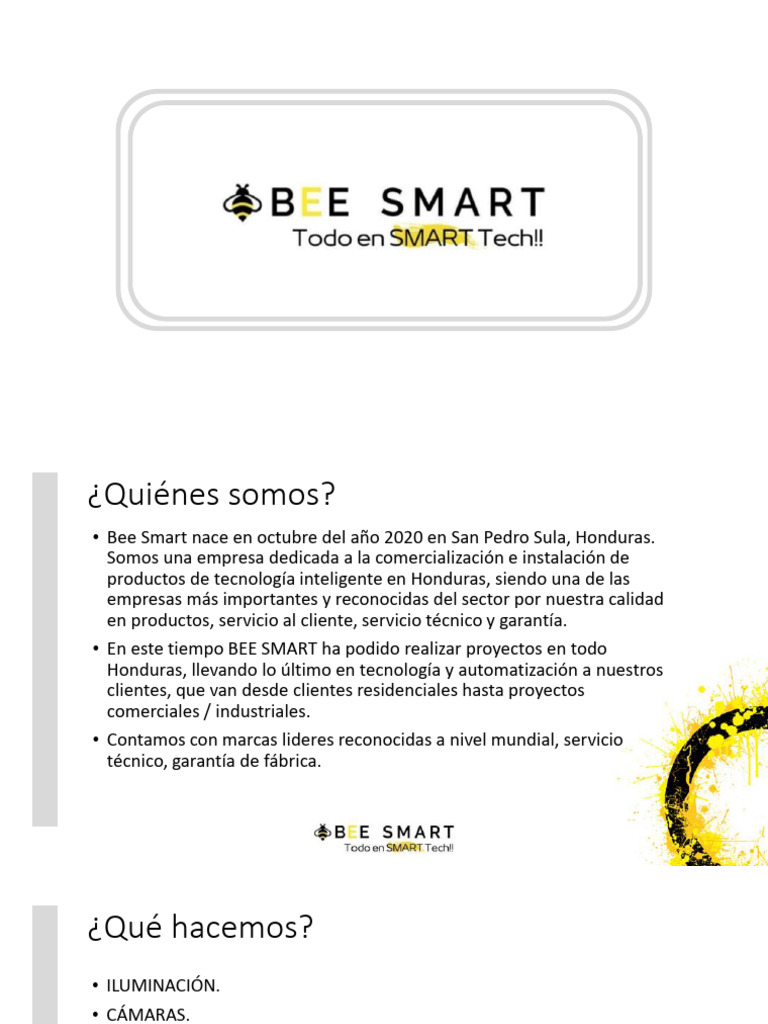 Catalogo Bee Smart 2023 | PDF | Tecnología de información y ...