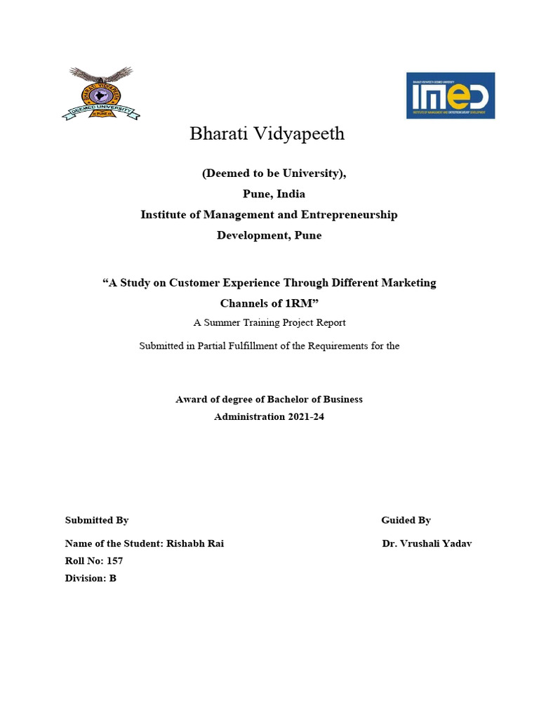 Project Report - Rishabh Rai | PDF | Data Analysis | Statistics