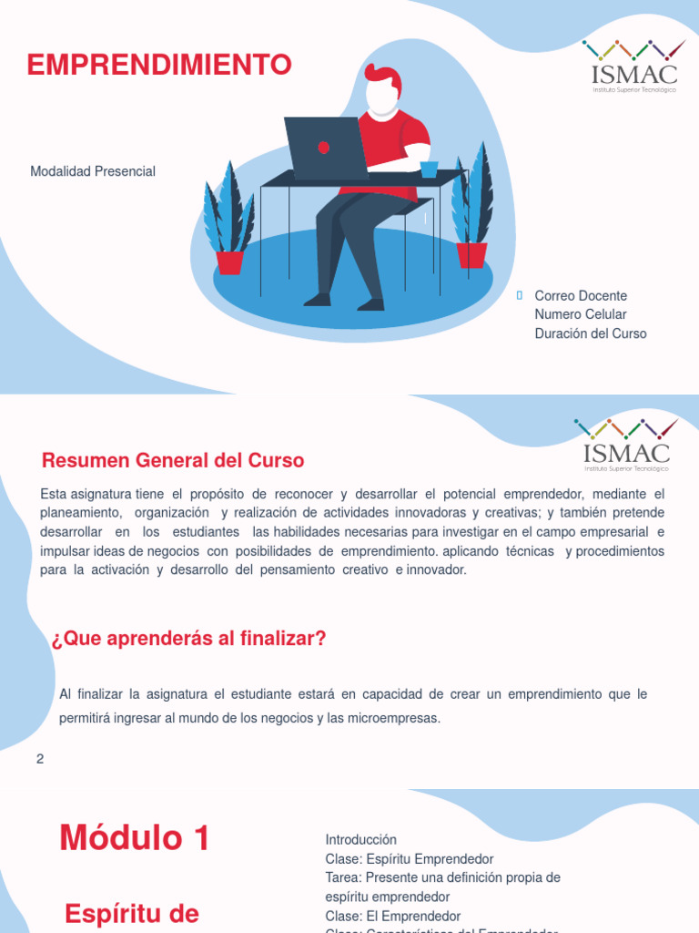 Emprendimiento Modulos | PDF | Iniciativa empresarial | Creatividad