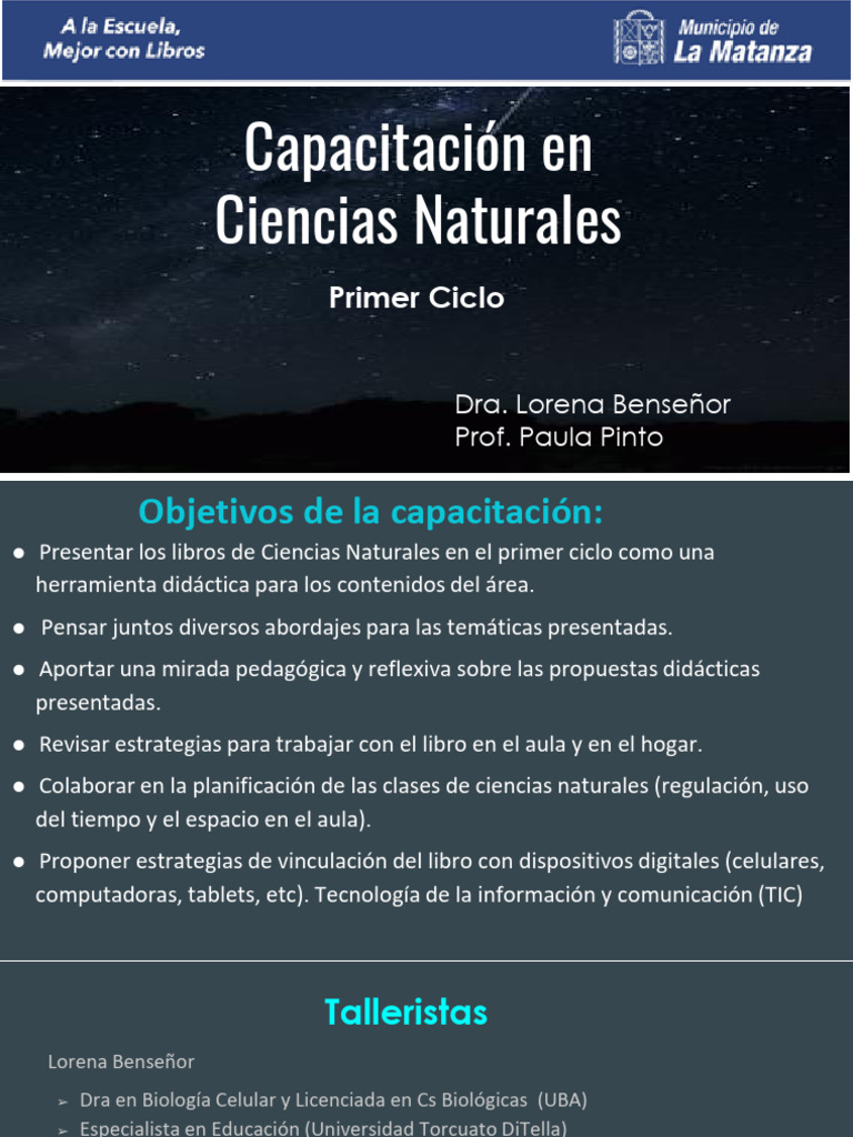 Ciencias Naturales 1er Ciclo | PDF | Cielo | Enseñando