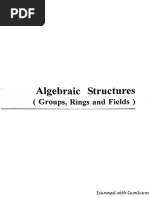 5 Algebraic Structure More | PDF | Ring (Mathematics) | Group (Mathematics)