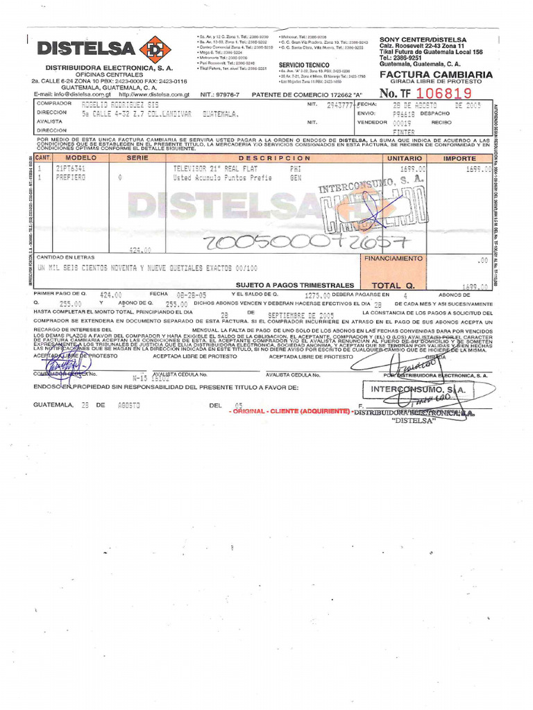 Ejemplo de Endoso en Propiedad 1 | PDF