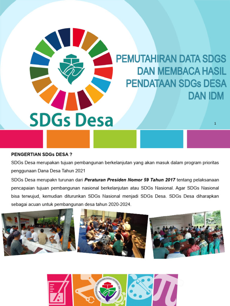 Pemutakhiran Data SDGs Desa 2024 | PDF