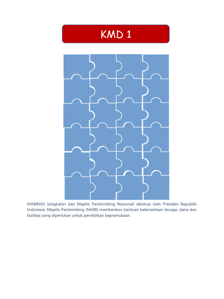 Puzzle KMD 1 | PDF | Karier & Perkembangan
