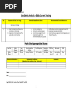 5 - JSA - Radiography Test | PDF | Safety | Occupational Safety And Health