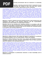 TRF 6-9: Teacher Reflection Insights | PDF | Teachers | Learning