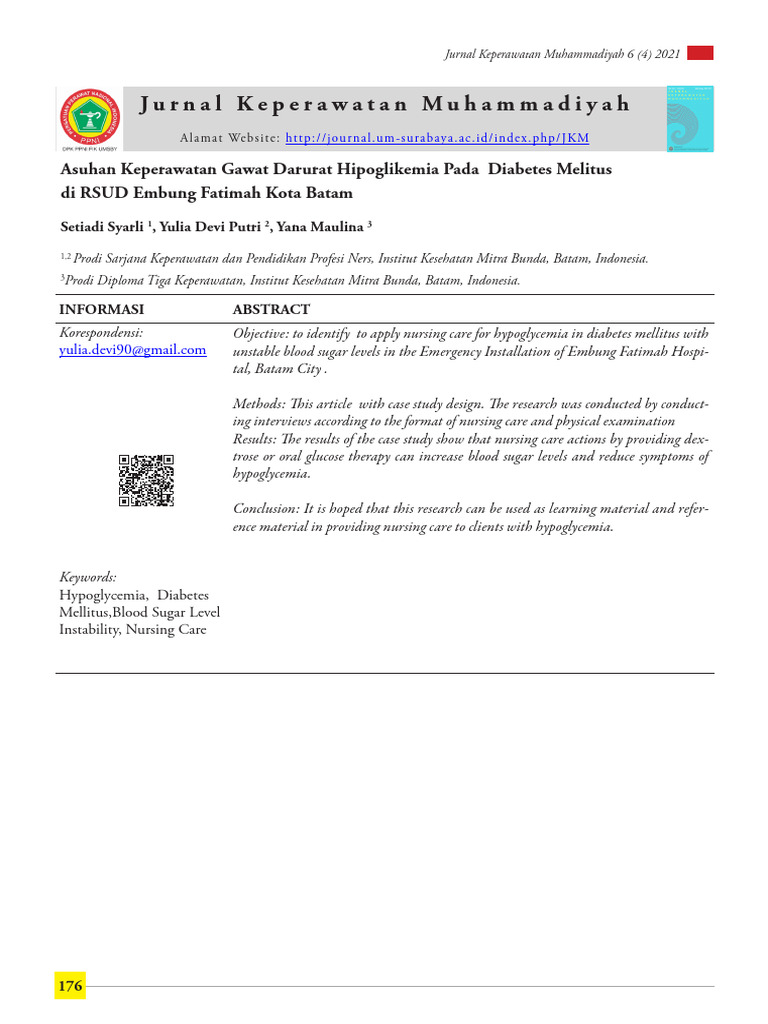 Resume Gadar Hipoglikemi | PDF | Pengembangan Diri | Sains & Matematika