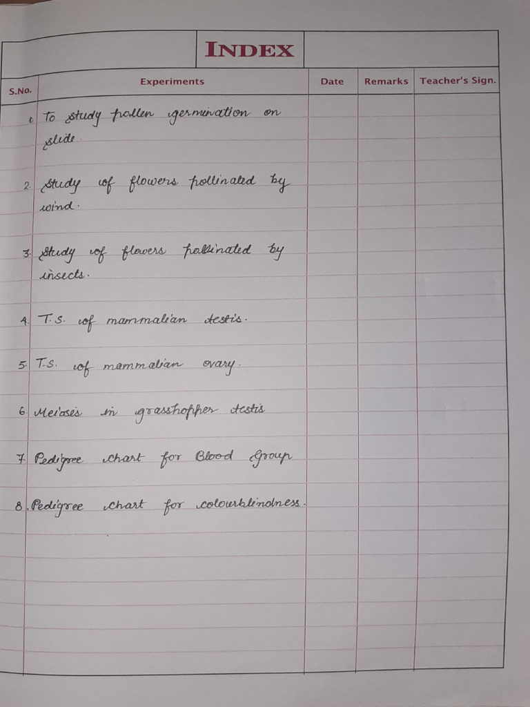 Biology Practical 2 | PDF