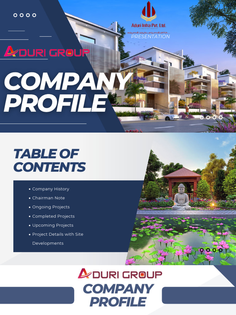 Aduri Group-Company Profile Presentation | PDF | Economies
