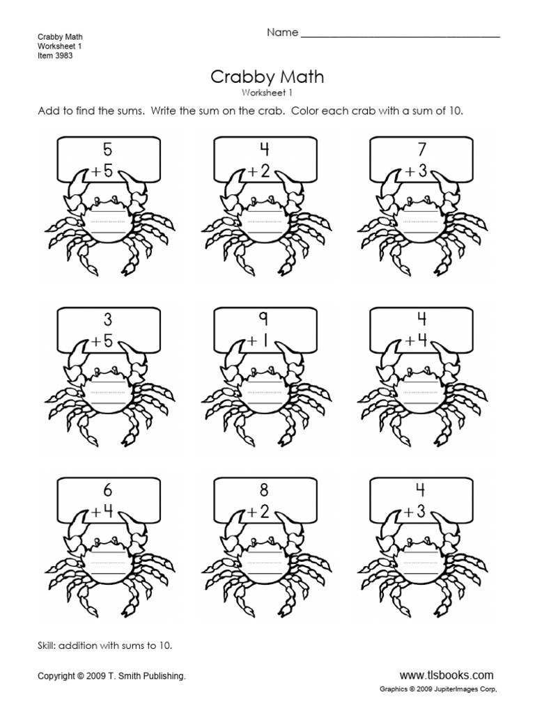 Crabby Math 1 | PDF