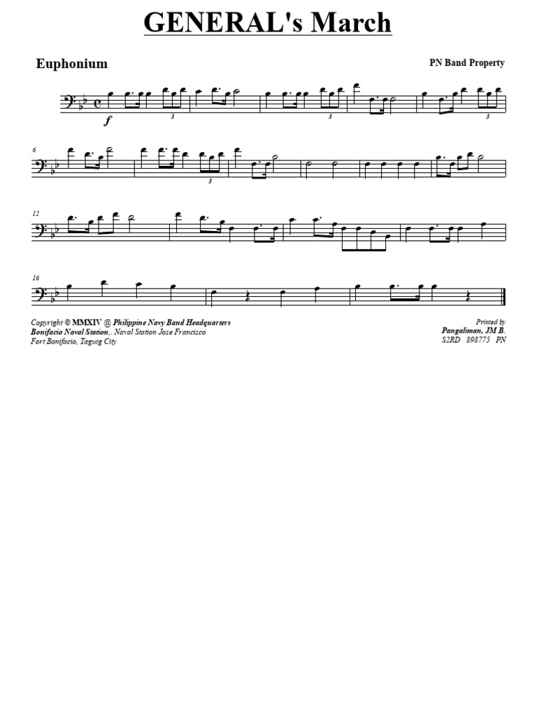 16 Bar | PDF