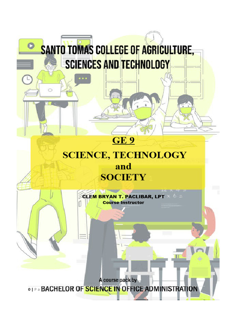 GE9 Science, Technology and Society: Clem Bryan T. Paclibar, LPT | PDF ...
