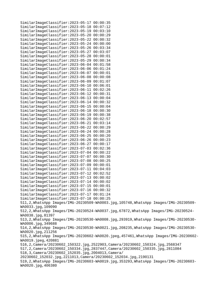 Temp Similar Classifier Report | PDF Temp Similar Classifier Report | PDF
