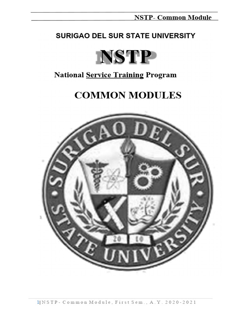 NSTP Common Modules | PDF | Human Rights NSTP Common Modules | PDF | Human Rights