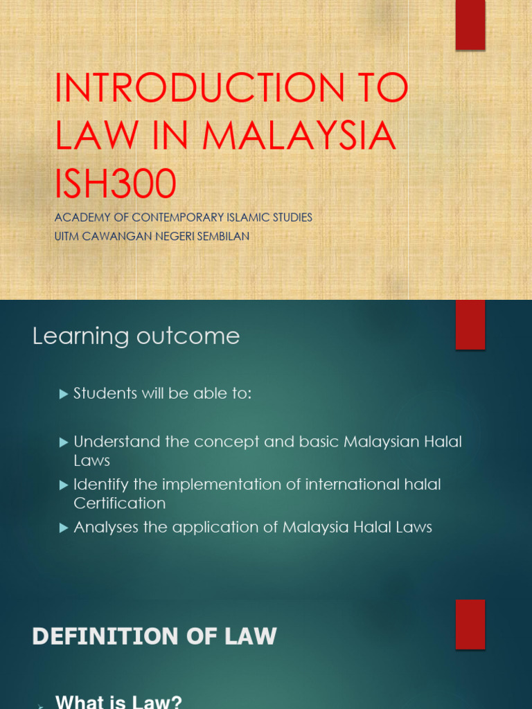 Chapter 1 Introduction To Law In Malaysia Pdf Crimes Crime Violence