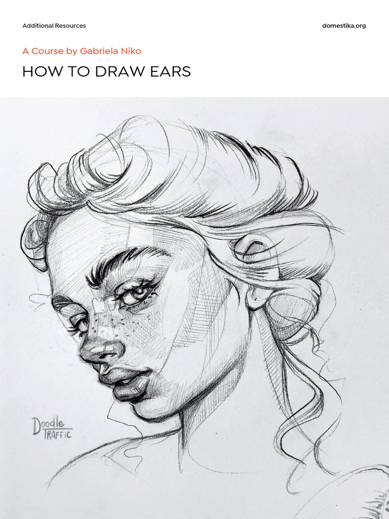 How to Draw Ears: A Guide | PDF | Ear