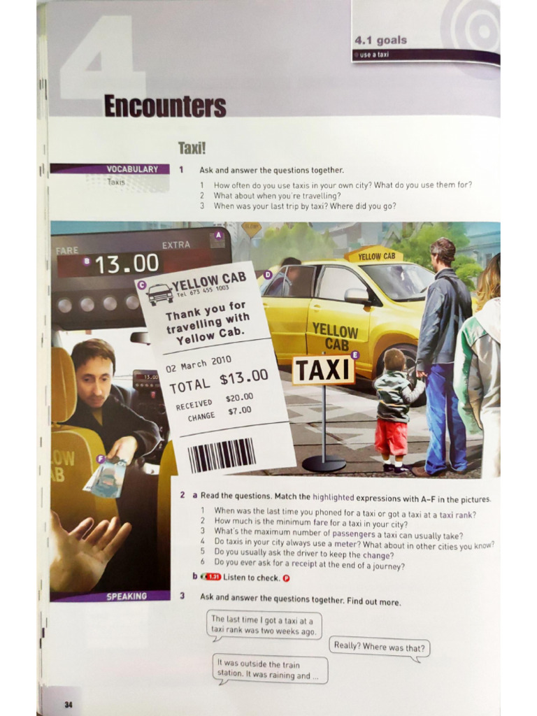 English Unlimited Pre-intermediate Color unit 4 | PDF