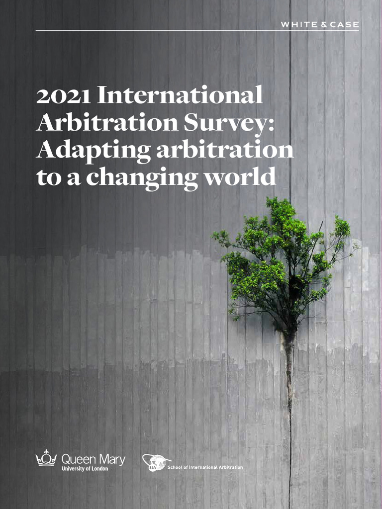 2021 International Arbitration Survey | PDF | Alternative Dispute ...