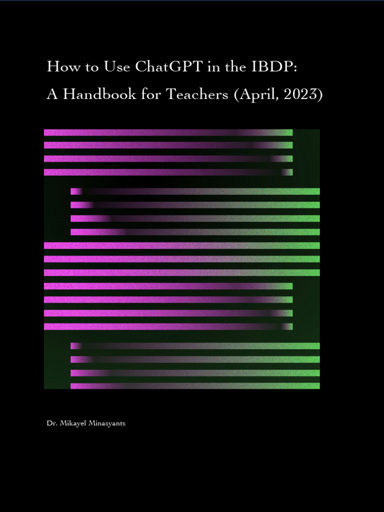 Chatgpt Handbook For Teachers | PDF | Teachers | Learning